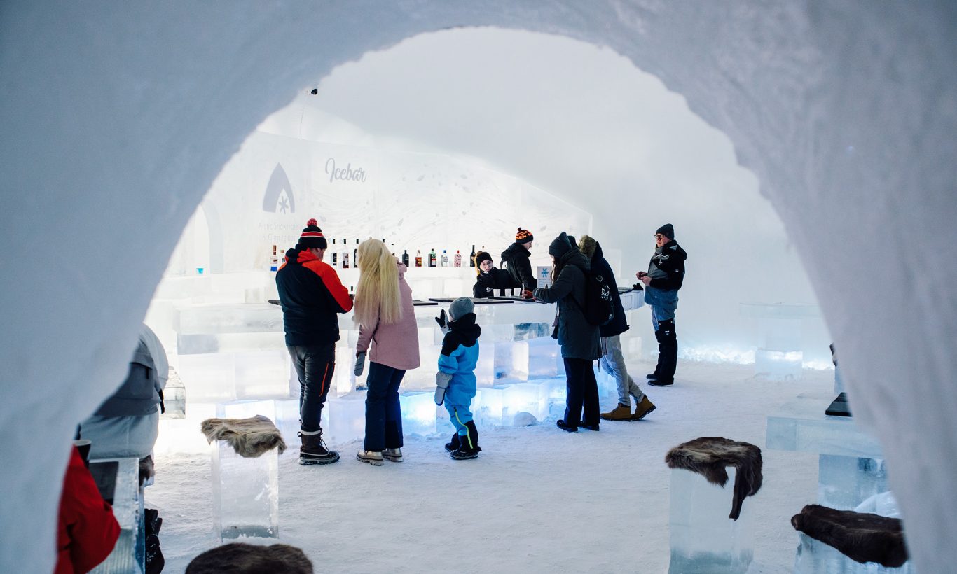 Ice Bar | Rovaniemi | Lapland | Glasses Made of Ice