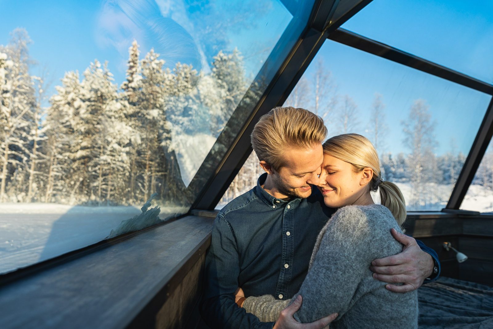 Romantic winter getaway in a glass igloo | Holiday package